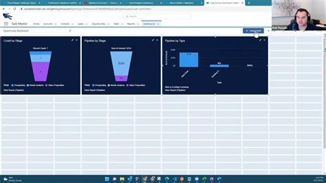 Salesforce Opportunity Pipeline Reports And Dashboard Creation Youtube