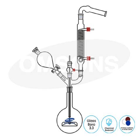 Reflux With Stirrer Assembly Esmc Germany Elite Scientific