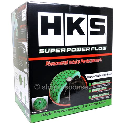 Hks 70019 Ak112 Super Power Flow 200mm Universal Air Filter Red