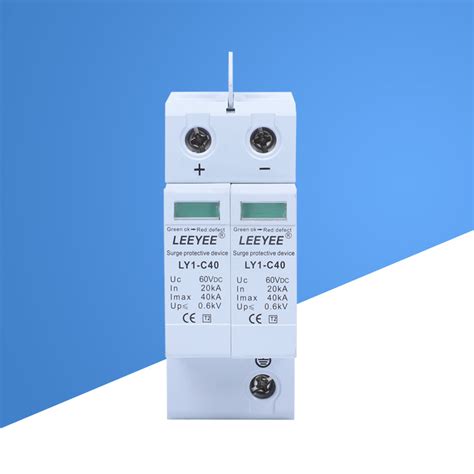 Oem Dc Spd 48v 60v 120v 150v Low Voltage Spd Surge Protective Device