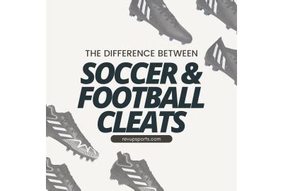 Difference Between Soccer Cleats And Football Cleats