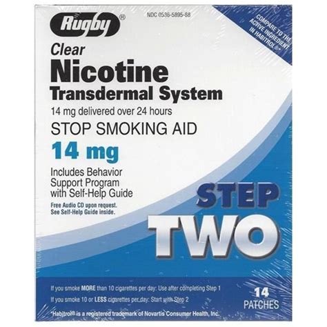 Nicotine Transderm Patch 14mg 14ct Rugby Wholesale Supplier 🛍️ Rugby