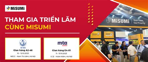 Các Sự Kiện Triển Lãm Lớn Của Misumi Trong Năm 2023 Misumi Việt Nam