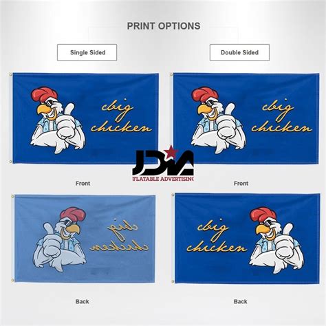 Custom Header Flags Jd Inflatable Advertising Inc