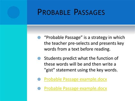 Ppt The Power Of Pre Reading Powerpoint Presentation Free Download