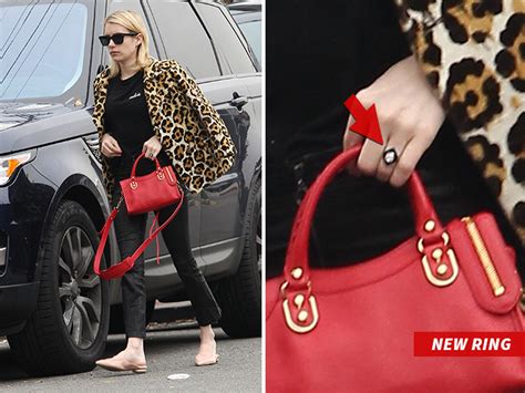Emma Roberts Engagement Ring
