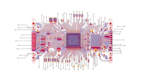 Detailed Electronic Circuit Schematic Diagram For Engineering Design