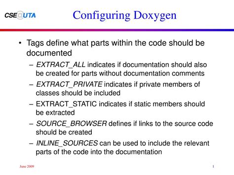 Ppt Doxygen A Code Documentation System Powerpoint Presentation Free