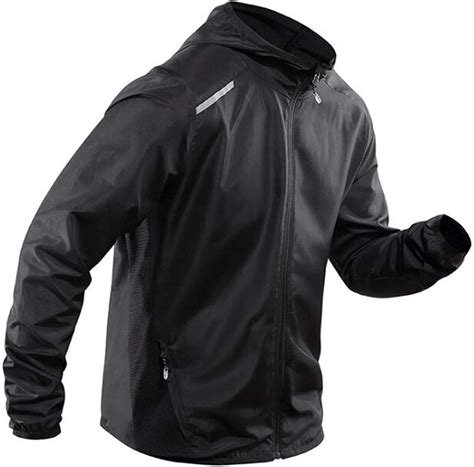 Mens Quick Drying Skin Jacket Sun Protection Clothing Hooded Light