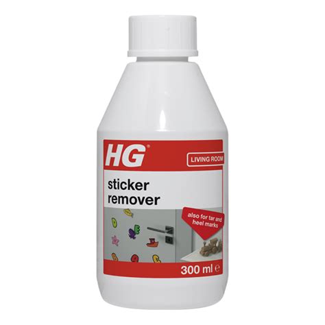 HG sticker remover | Effective sticky label remover