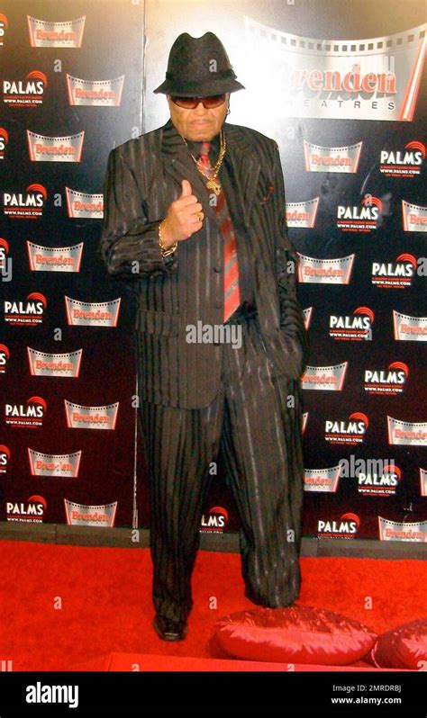 Michael Jacksons Father Joe Jackson Attends The Las Vegas Premiere Of
