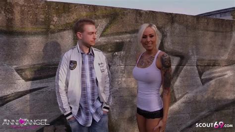 Blonde With Braid And Tattoos Fucked Outdoors Zb Porn
