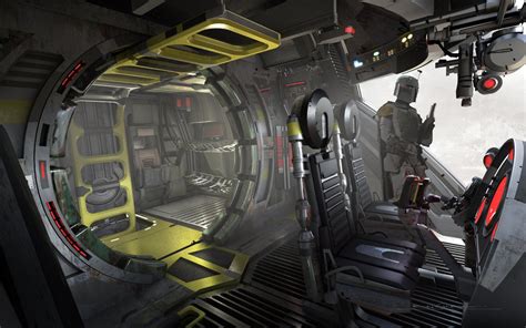 Razorcrest Ship Interior Mandalorian Ship Interior