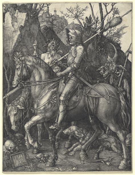 Knight Death And The Devil [albrecht Dürer] Sartle Rogue Art History