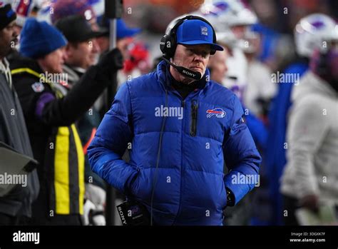 Buffalo Bills Head Coach Sean Mcdermott In The Second Half Of An Nfl