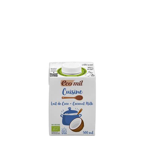 Ecomil Cuisine Coconut Bio 500 Ml Ecomil