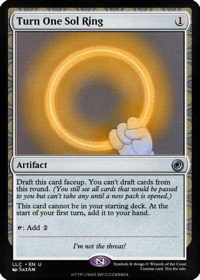 Mtgnexus Turn One Sol Ring