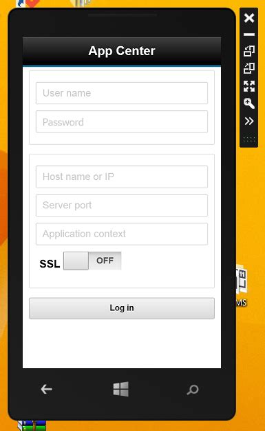dojo worklight 6 1 application center not working on windows phone 8