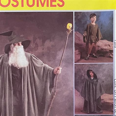 Wizard Pattern Sewing Etsy