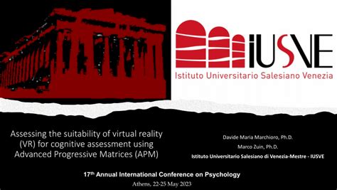 Pdf Assessing The Suitability Of Virtual Reality Vr For Cognitive Assessment Using Advanced
