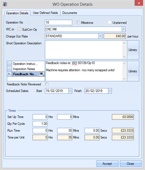 Work Orders Sfdc Activity
