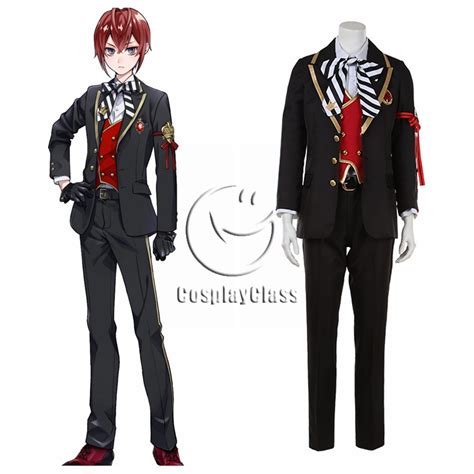 Twisted Wonderland Heartslabyul Riddle Rosehearts Uniforms Cosplay Costume Cosplayclass