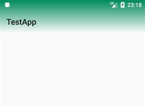 android how to make toolbar and statusbar color gradient from top to