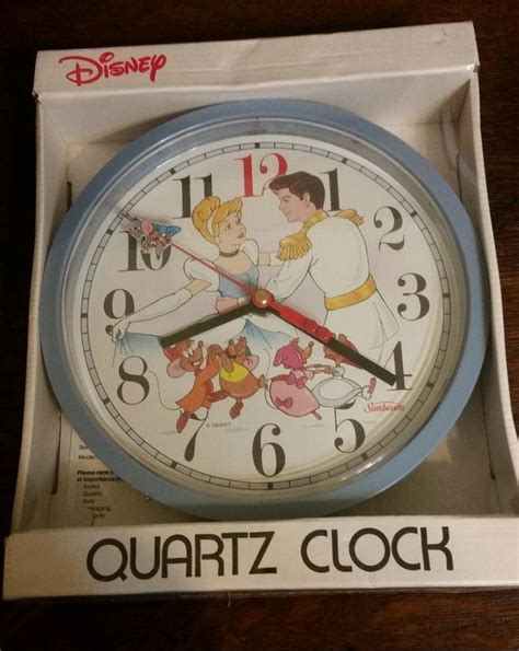 Walt Disney Cinderella Wall Clock 2024250133