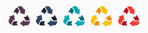 Premium Vector Rotation Arrows Set Recycle Arrow Recycle Concept Icon Recycling Arrow Vector