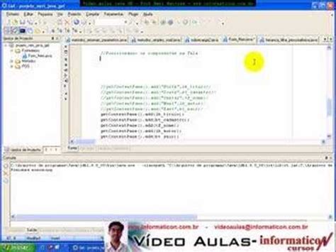 Aula Java Gerenciador Null SetBounds YouTube