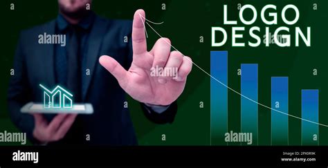 Conceptual Caption Logo Design Word Written On A Graphic