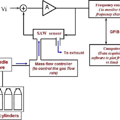 The Experimental Set Up For Co2 Sensing Measurements Download