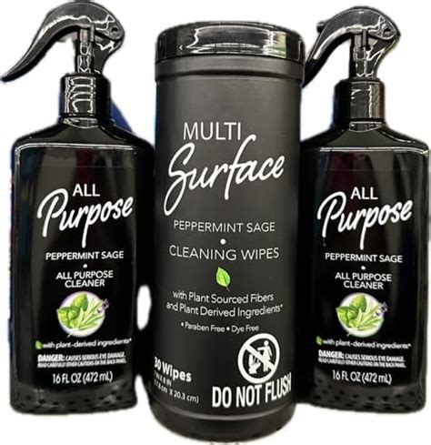 Peppermint Sage All Purpose Cleaner~ 16 0zs Ea 3pk 48ozs