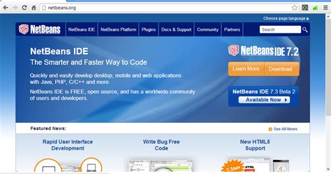 Java Buddy Install Netbeans Ide 72 On Release Version Windows 8