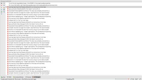 Debugging Javax And Inner Class Warning In Android Studio Stack