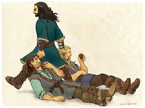 The Hobbit Fan Art Lotr Ships Thorin Fili And Kili Hobbit Fanart