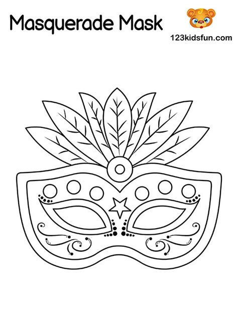 Printable Carnival Masks