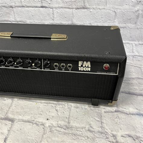 Fender Fm100 Solid State Guitar Amp Head Evolution Music