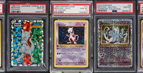 10 Most Valuable Mewtwo Pokemon Cards 2026 Edition