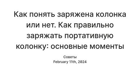 Как понять заряжена колонка или нет. Как правильно заряжать портативную ...
