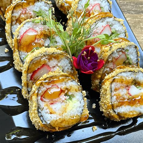 Tempura Futomaki Tiger Roll Sushi Bar Boketto
