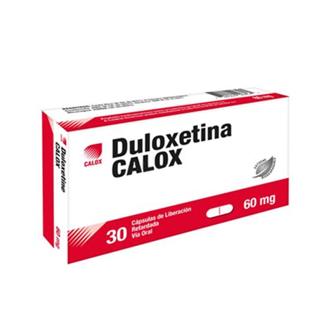 Duloxetina 60mg Calox X 1 Caja Con 30 Capsulas De Liberacion Retardada