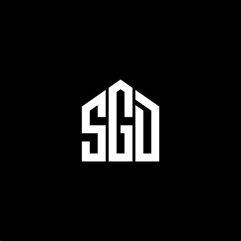 Sgd Letter Logo Design On Black Background Sgd Creative Initials Letter Logo Concept Sgd