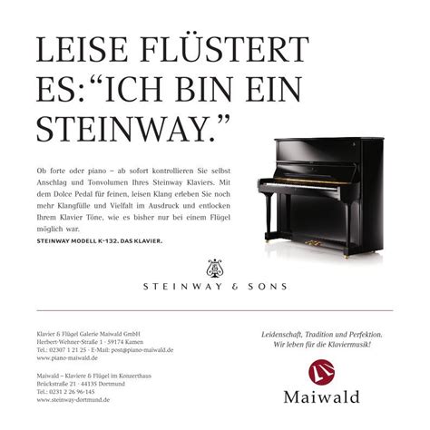 Steinway And Sons Modell K 132 To Build The Best Piano Possible ⭐