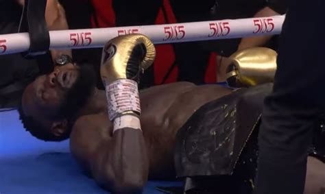 Video Zhilei Zhang Kos Deontay Wilder In Round 5 Full Fight
