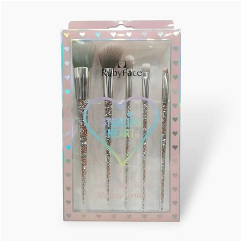 Ruby Face Makeup Brush Set Zz05 Pack Of 5 Rios