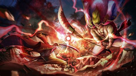 Roger Vs Whitebeard Wallpapers Top Free Roger Vs Whitebeard
