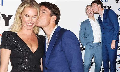 Jerry Oconnell Kisses His Gorgeous Wife Rebecca Romijn And Plants A
