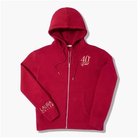 The 40 Club Zip Up Sweatshirt Laura Geller Beauty