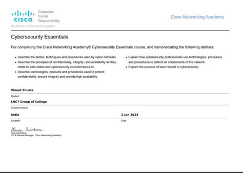 Vineet Shukla On Linkedin Cybersecurity Certification Professionaldevelopment Careergrowth…